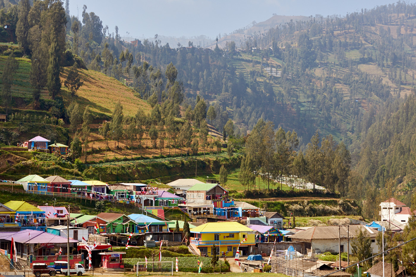 Sunrise over Gunung Bromo and the Tengger Highlands